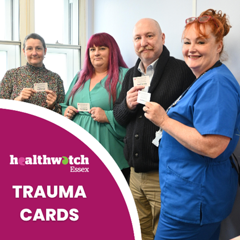 Healthwatch launch Trauma Card to empower trauma survivors - Essex ...